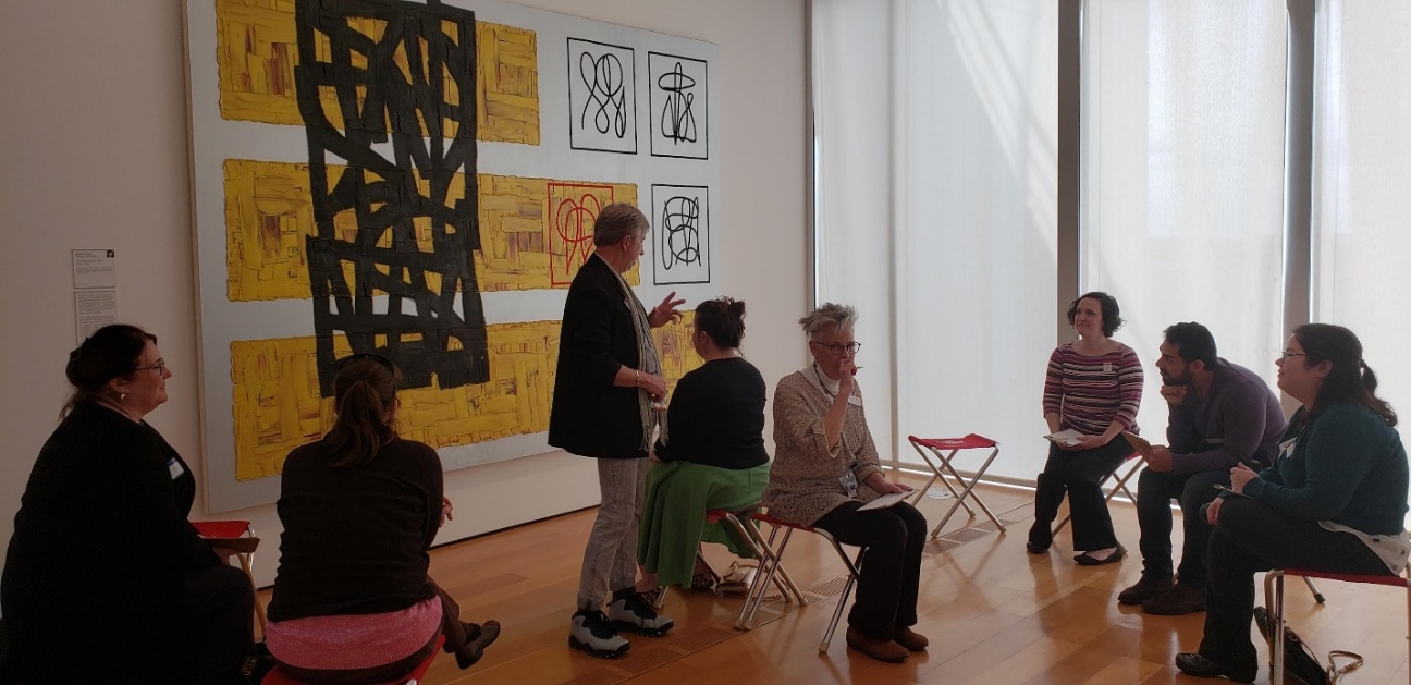 Back-to-back drawing - Arts-based Health Education at Emory